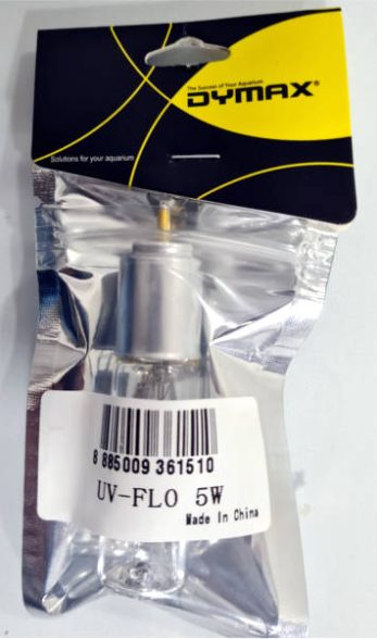 Dymax UV Flow ampolleta 5w repuesto - Acuariohelp